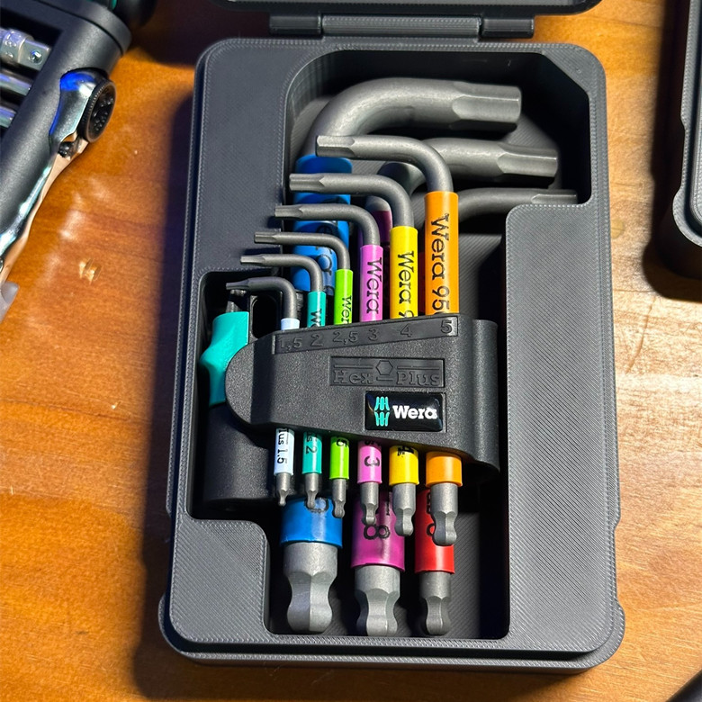 Suitable for German Wera 950 Short Allen Wrench 9-Piece Set Tool Box ...