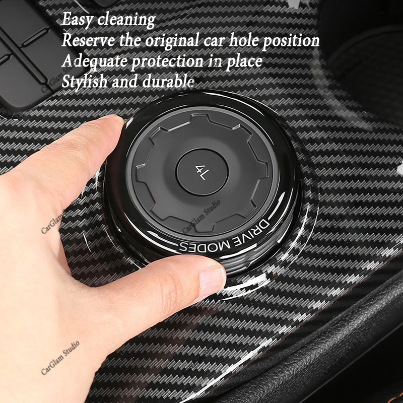 Ford Ranger/Everest 2022/2023/2024/2025/2026 Carbon Fiber Gear Shift ...