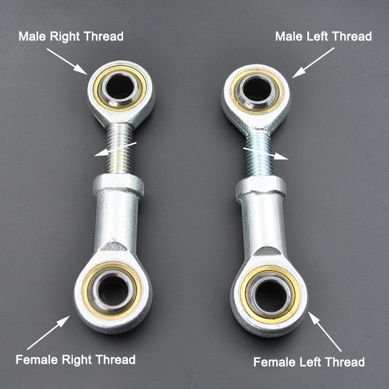 M5 M6 M8 M10 M12 Rod End Spherical Bearings Male Female SA SI T/K ...