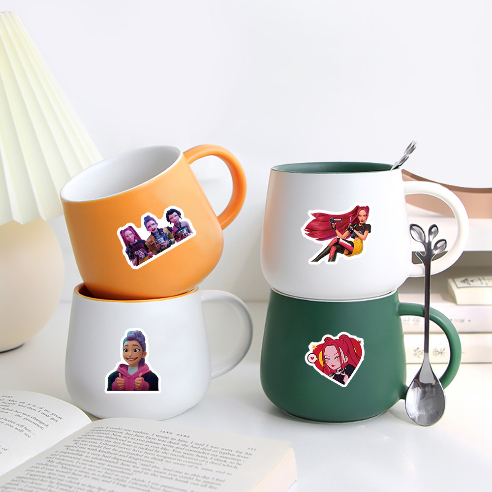 103PCS Trendy KPop Demon Hunters Stickers For Kids DIY Fashion Decals ...