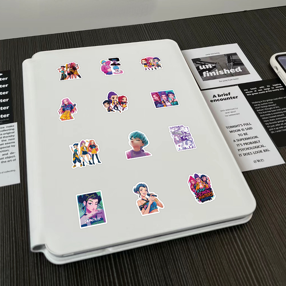 103PCS Trendy KPop Demon Hunters Stickers For Kids DIY Fashion Decals ...