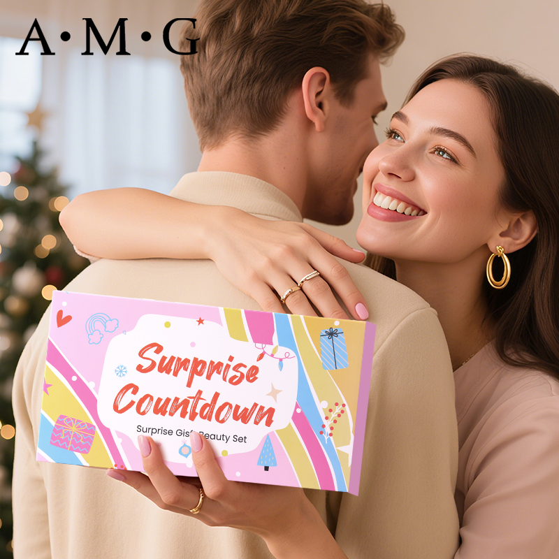 A.M.G Beauty Advent Calendar Gift Box | 24-Day Surprise Unboxing Set ...