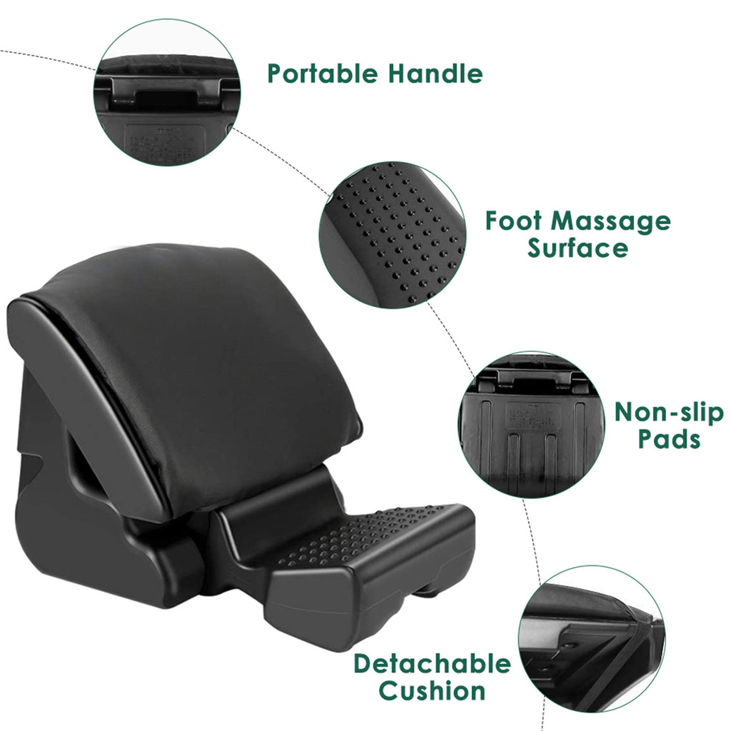 ⭐️Best Quality⭐️ Adjustable Footrest with Footrest & Cushion,Ergonomic ...