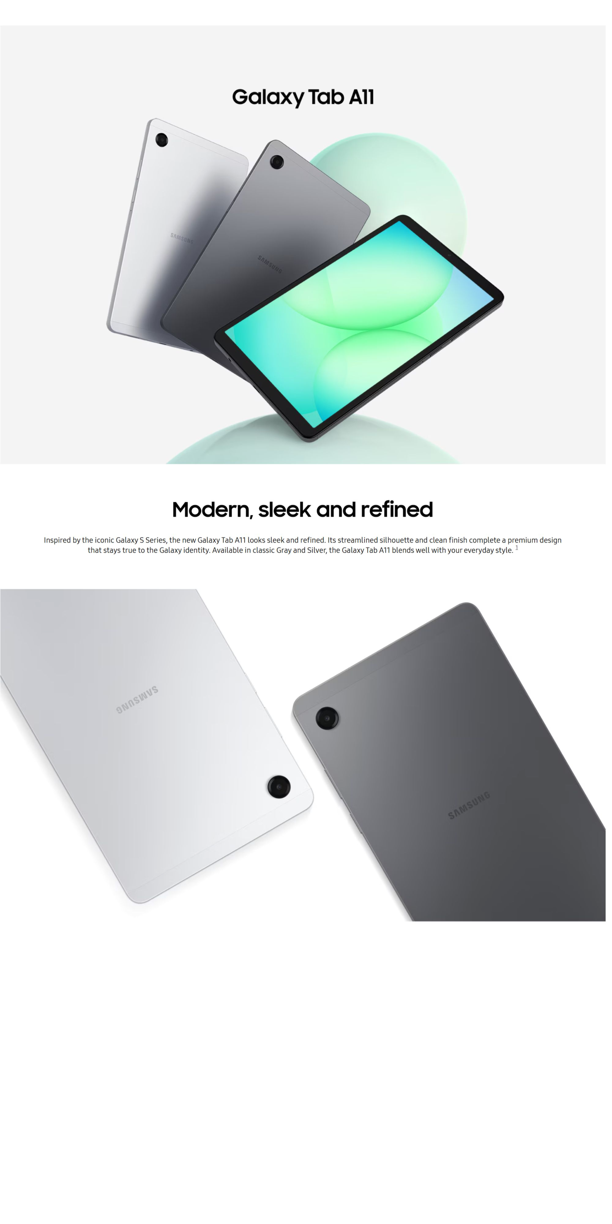 Samsung Galaxy Tab A11 X133 X135 Wifi and Nano-SIM (LTE) 8GB+64GB 8GB ...