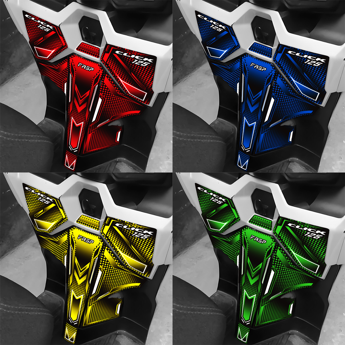 inner fairings sticker for honda click 125i v3 v4 vario 125 motorcycle ...