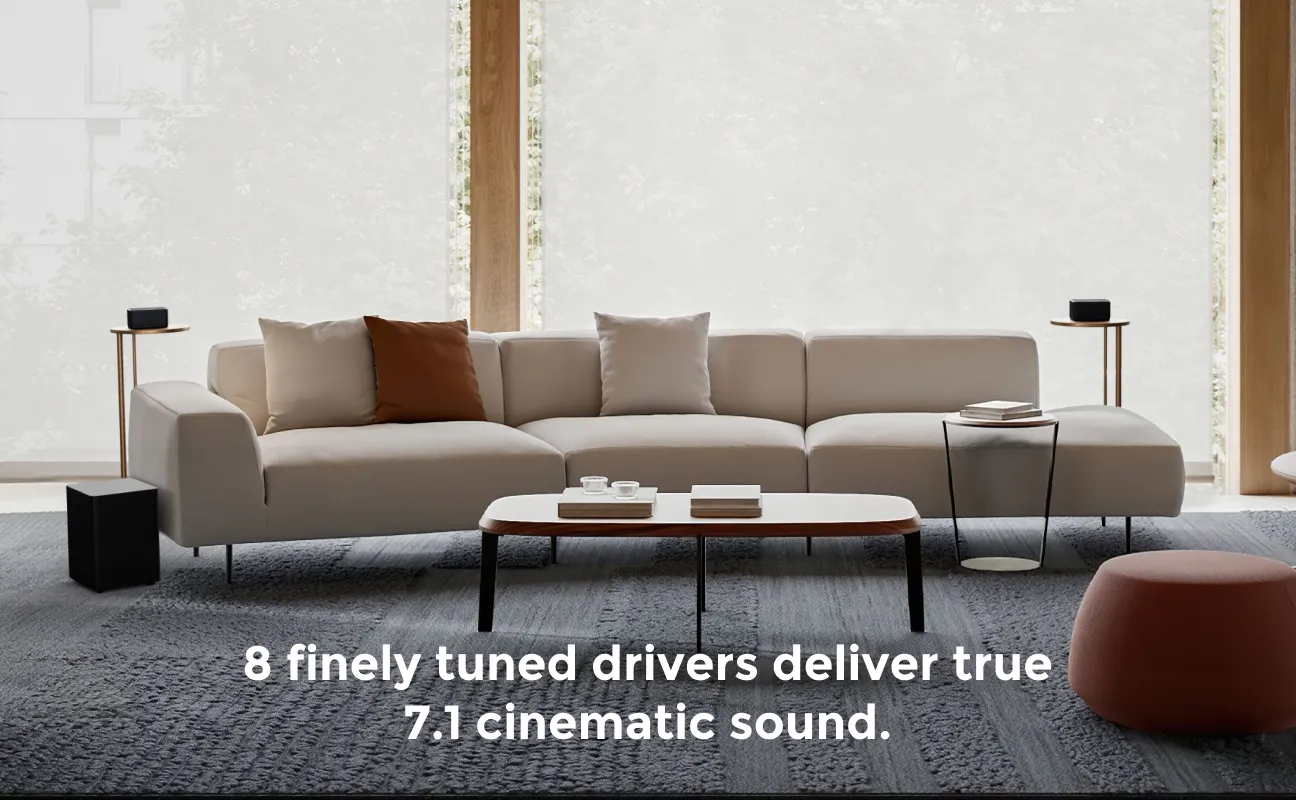 ULTIMEA Poseidon D80 Boom 7.1 ch Soundbar Dolby Atmos Surround Sound ...