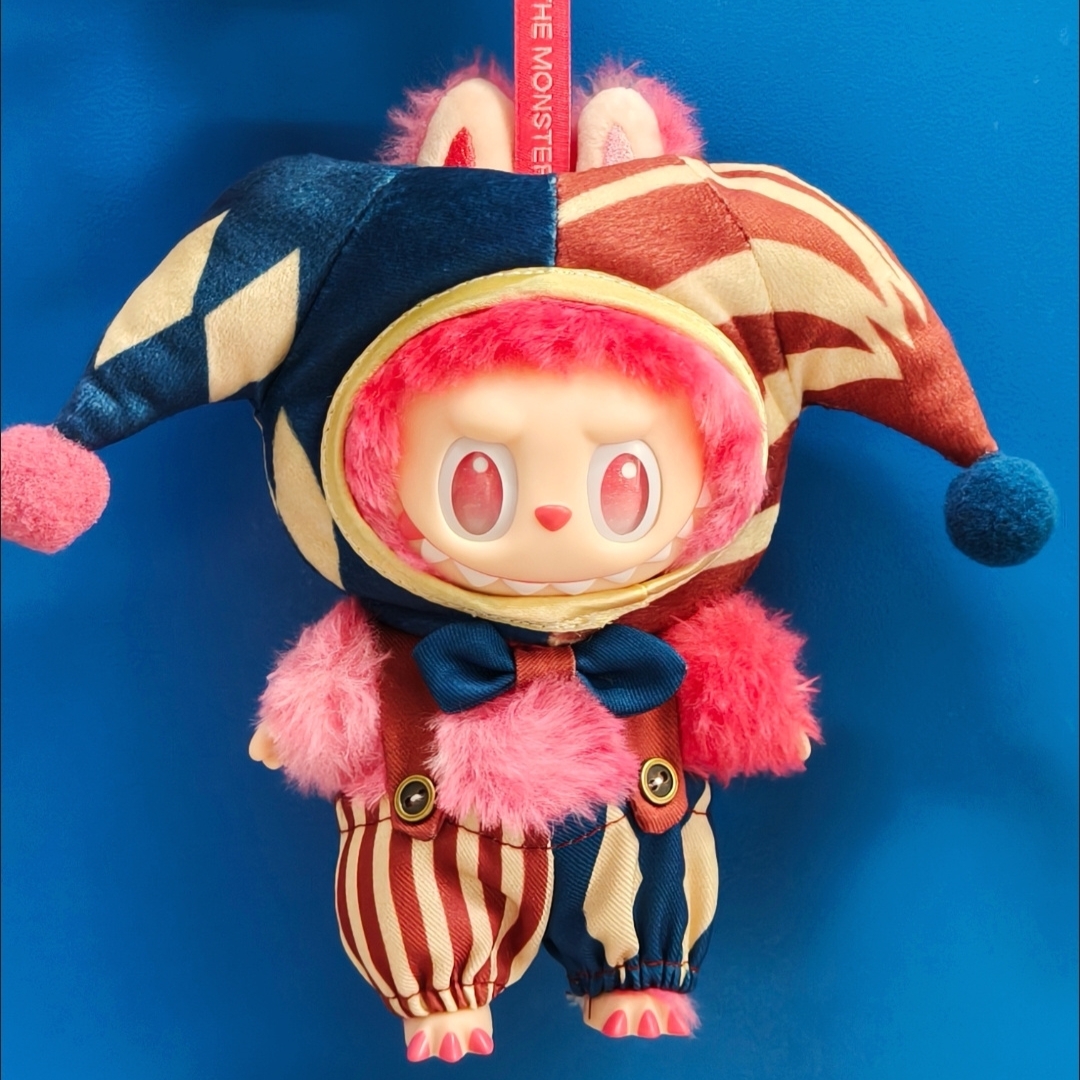 Juggling Clown Clothes for Labubu V1/V2/V3 17cm Doll Outfit (Doll Not ...