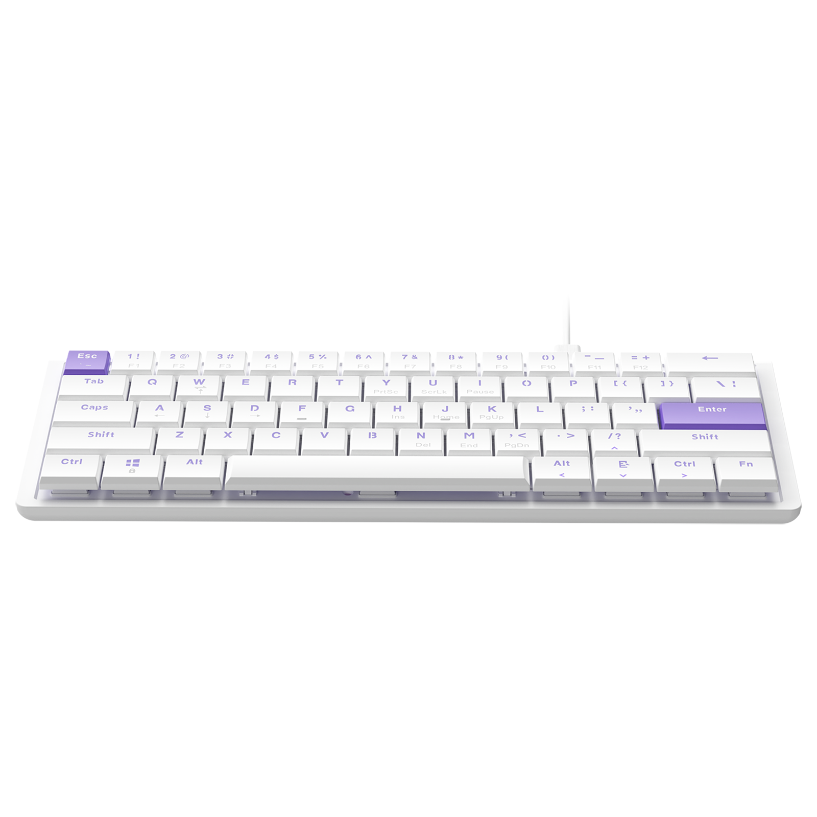 AJAZZ NKL61 Membrane numpad keyboard with Low-profile Red Switches Two ...