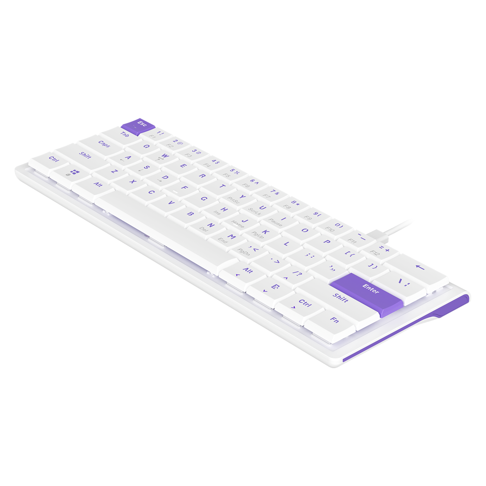 AJAZZ NKL61 Membrane numpad keyboard with Low-profile Red Switches Two ...