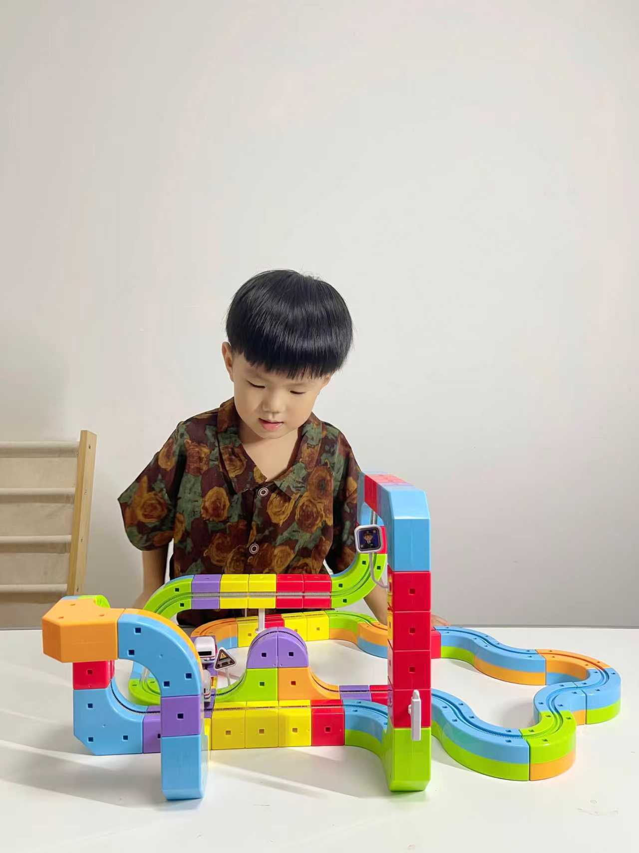 Children Toys Magic Rail Car Boys Educational Birthday Gifts Girls ...