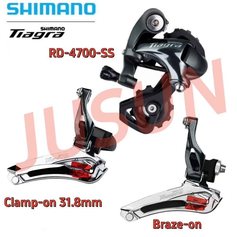 Shimano Tiagra 4700 Road Bike 2×10 Speed FD-4700 RD-4700-SS Front Rear ...