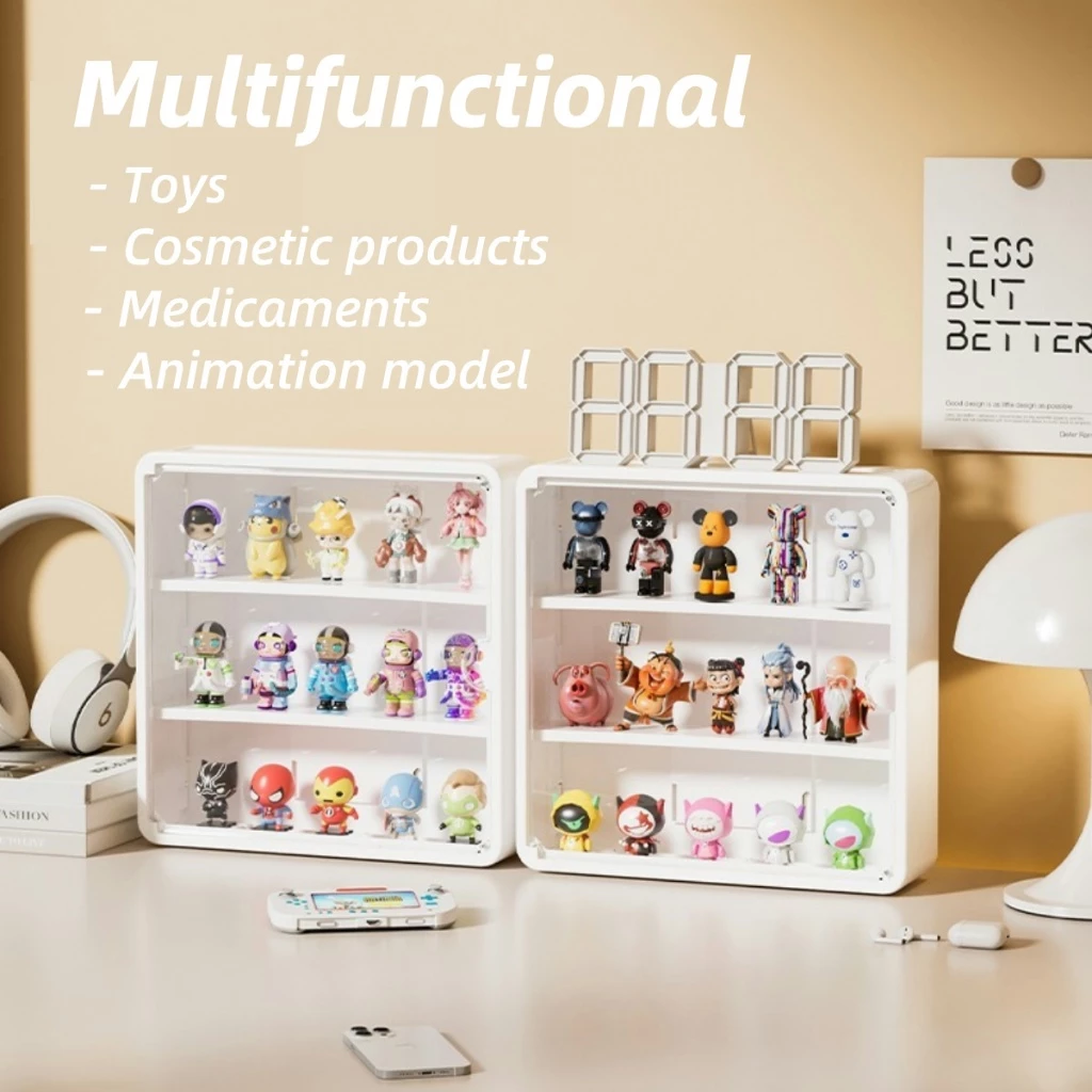 【BUY 1 TAKE 1】Clear Popmart Acrylic Display Rack Wall Mounted or ...