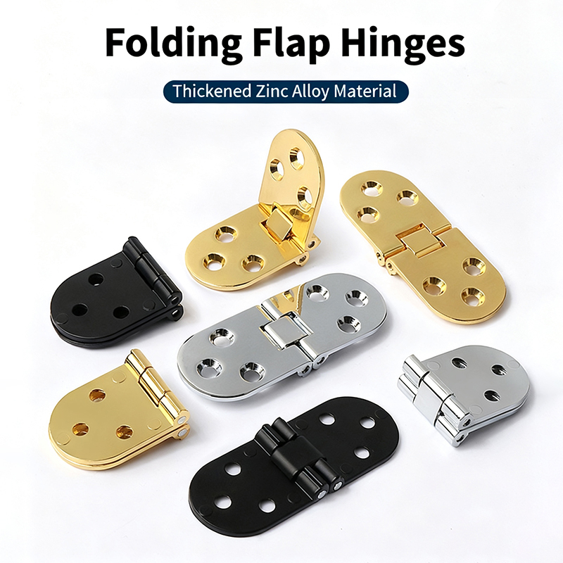 Set Flap Folding Hinges Invisible Hinge Concealed Mount Zinc alloy ...