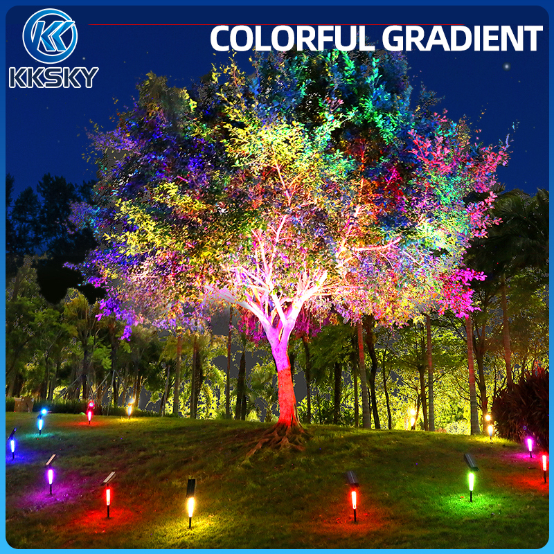 KKSKY Solar Lawn Light Outdoor Waterproof IP65 Landscape Spotlight Buy ...