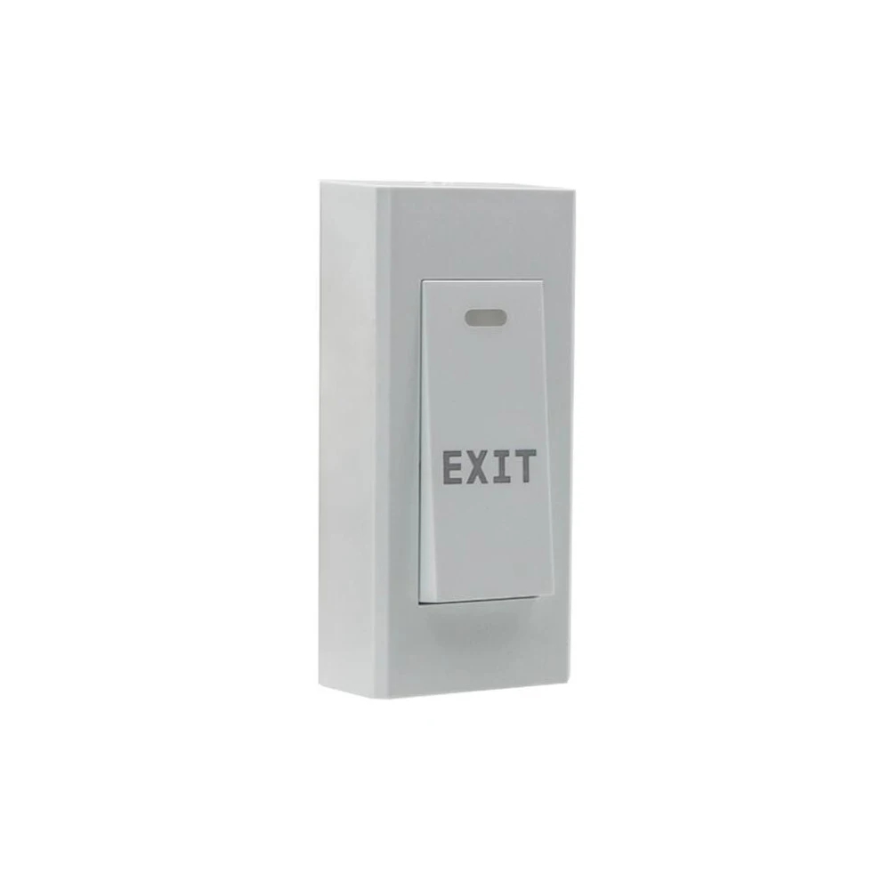 Narrow Exit Button NO/NC/COM Wall Mount Exit Button Push Door Release ...