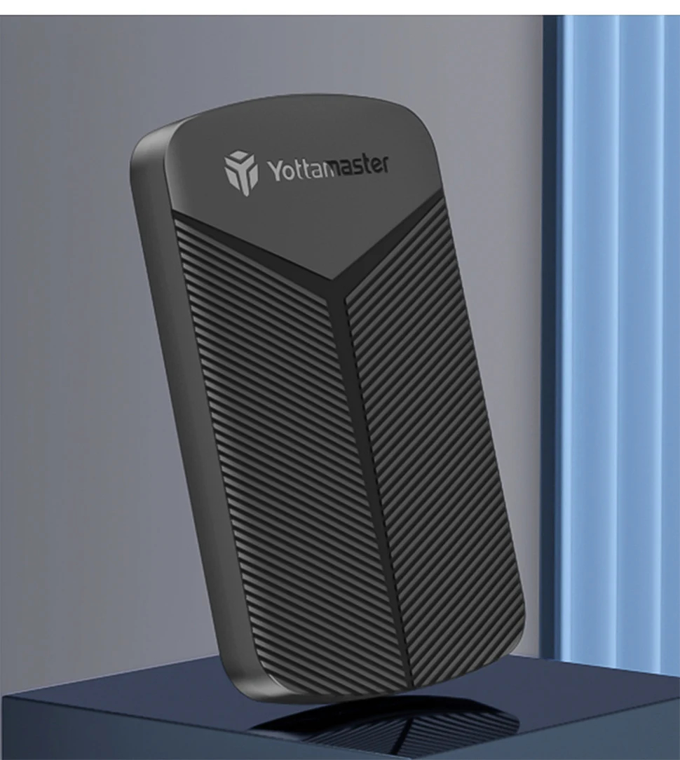 Yottamaster 2.5 inch HDD Case SSD Enclosure SATA to USB A C 3.0 Adapter ...