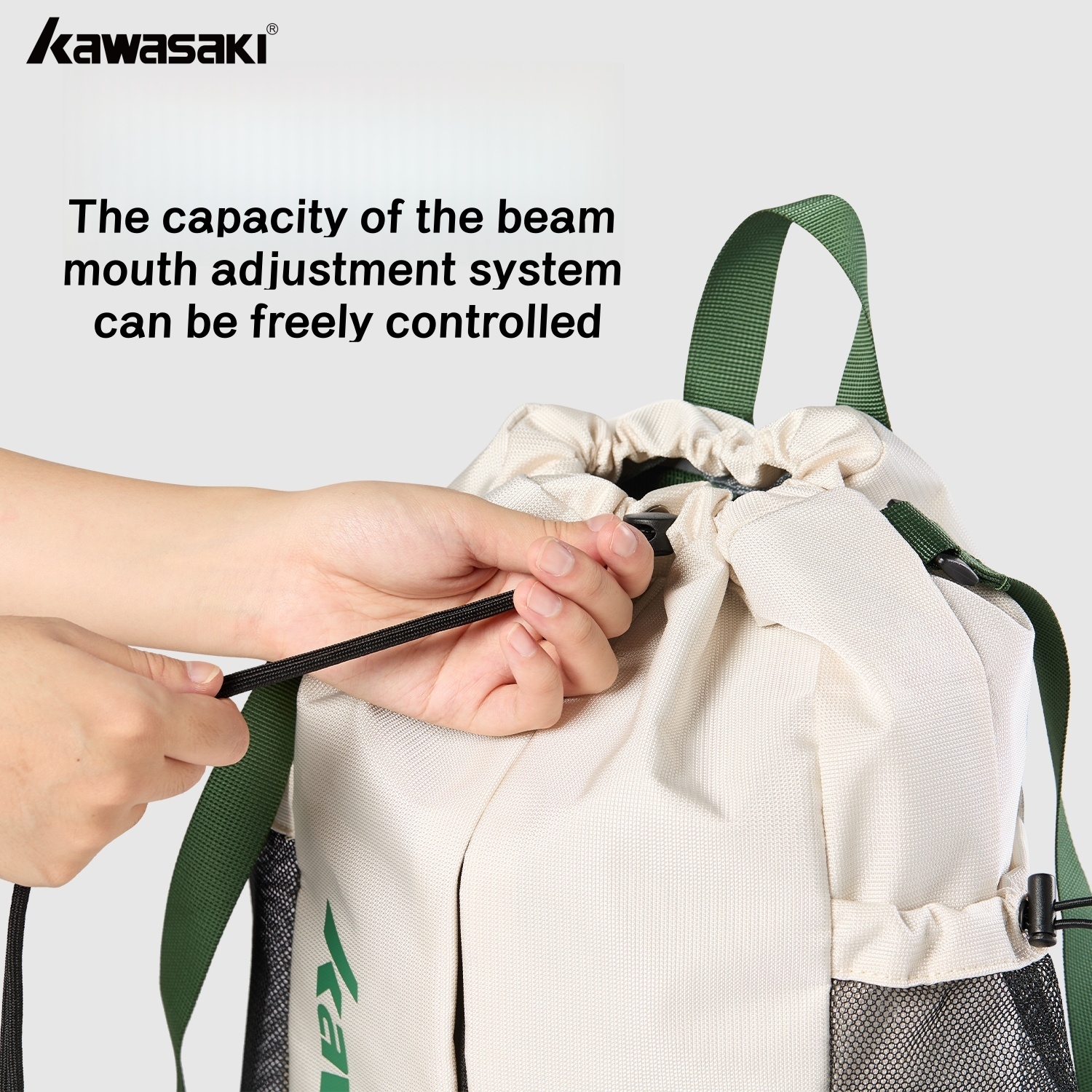 Kawasaki Badminton Backpack Training Grade Bundle Pocket Large Capacity ...