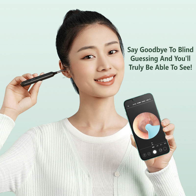 Intelligent visualization Ear Scoop Ear Cleaner Tool Ear Wax Cleaner ...