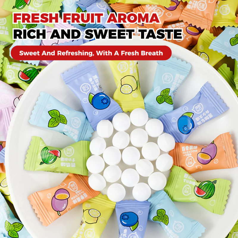 Nan Guo【about 250 pcs】Oral aroma Mint Candy Sugar Freemints,Dating ...
