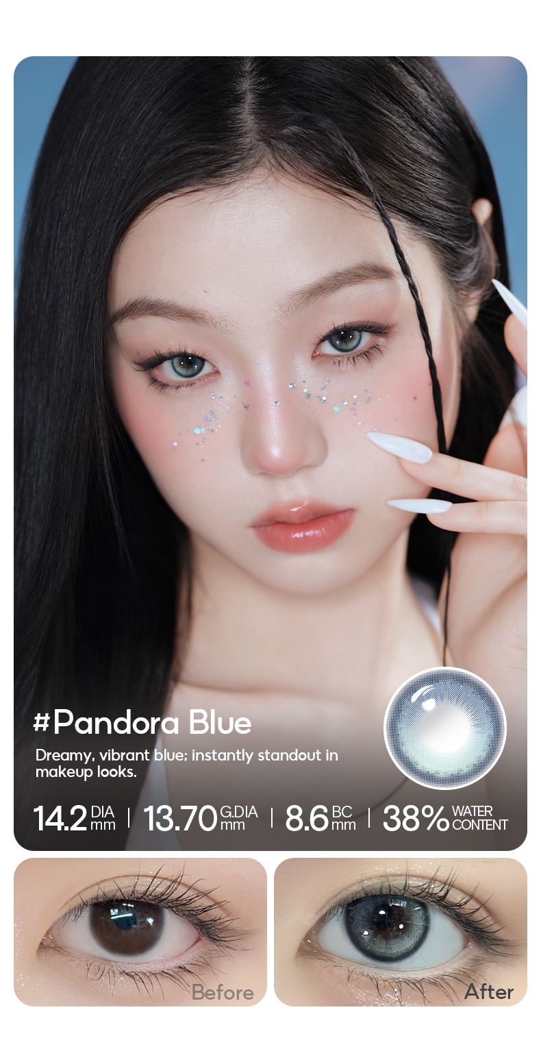 Kilala Color Contact Lens AI Girl Series Jade Green/Pearl Grey/Amber ...