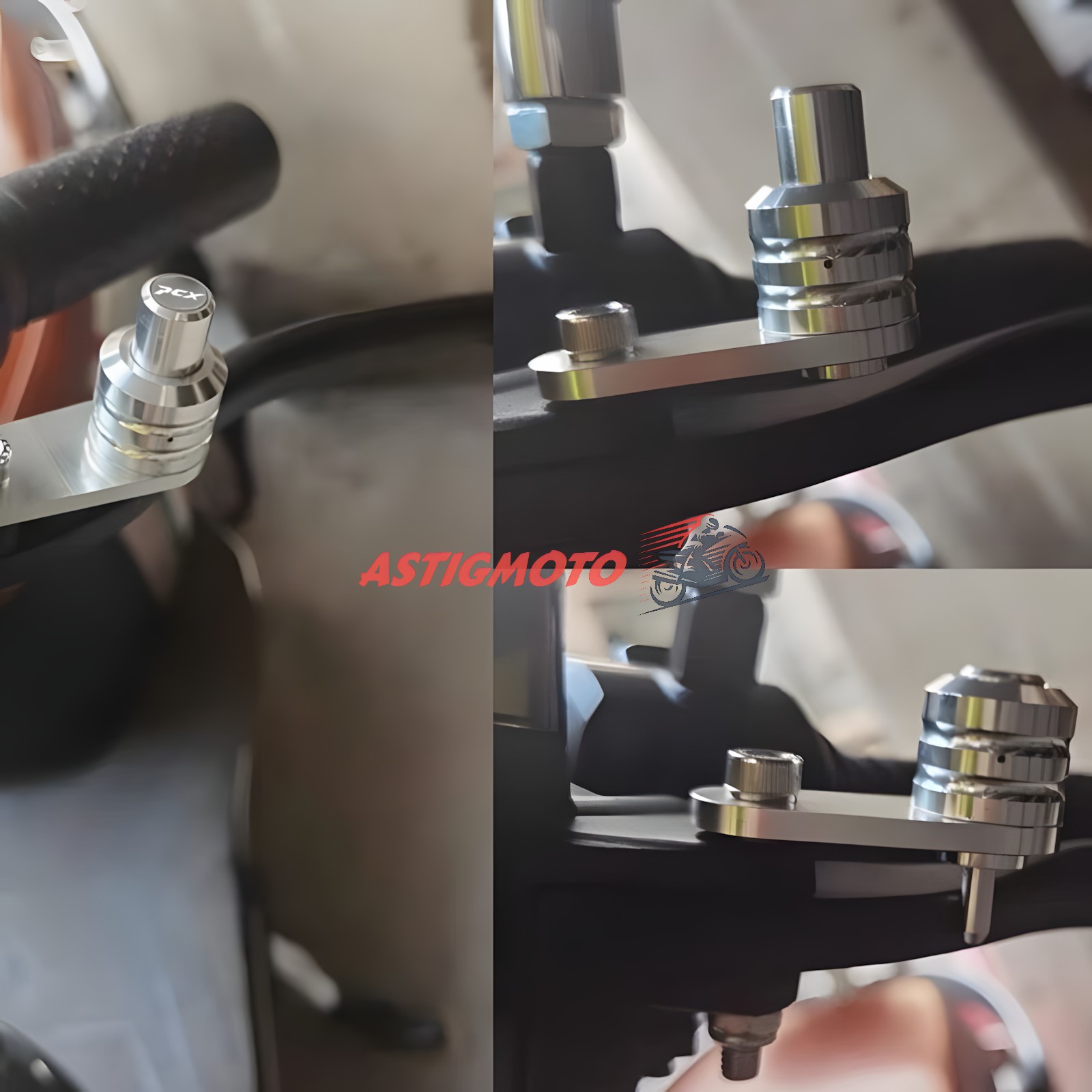 For HONDA PCX150 PCX 160 CNC Aluminum Motorcycle Brake Lever Parking ...