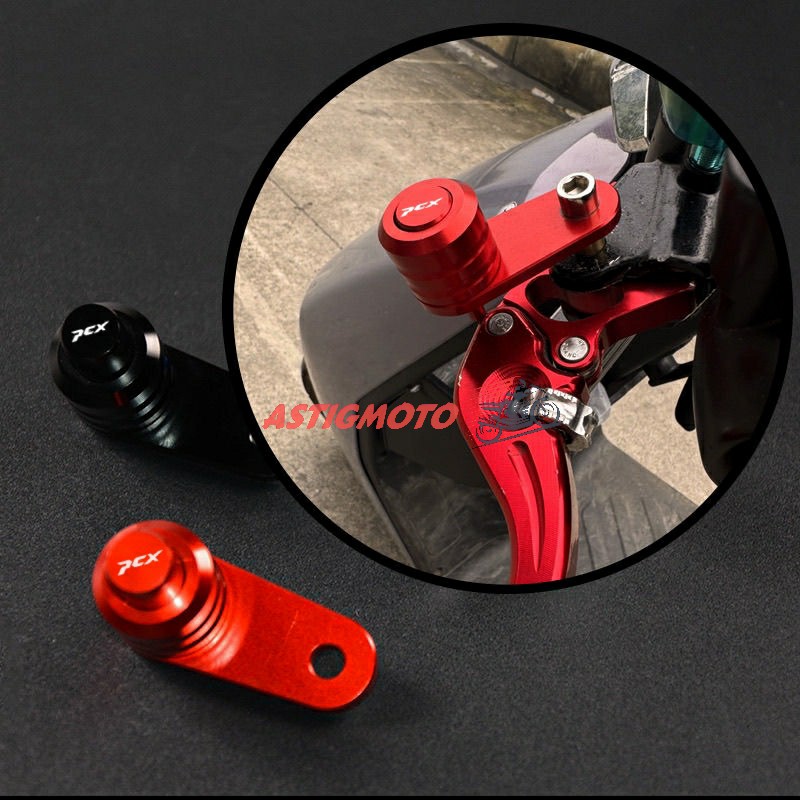For HONDA PCX150 PCX 160 CNC Aluminum Motorcycle Brake Lever Parking ...
