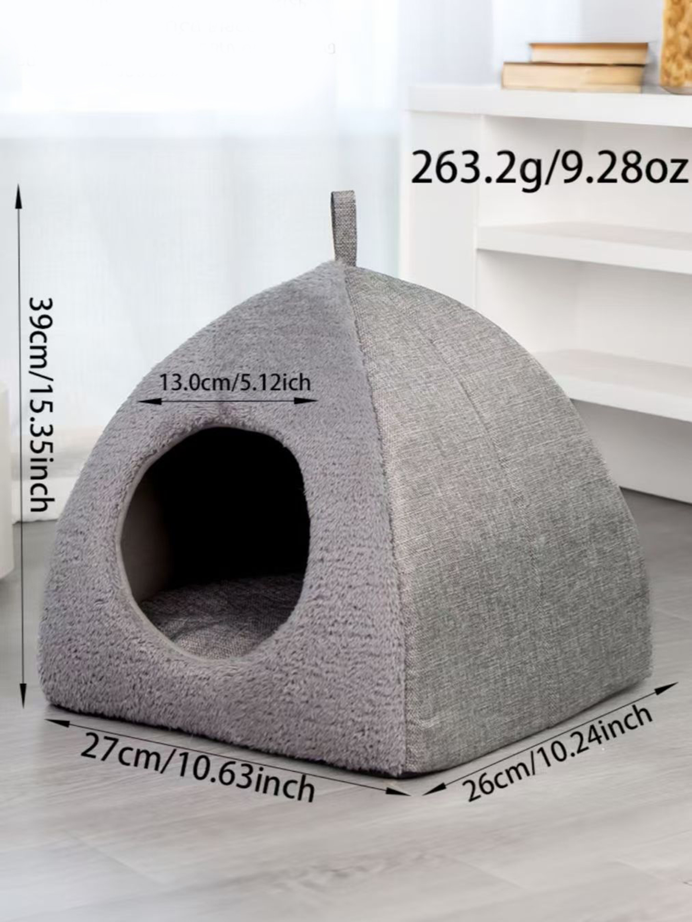 Lifestyle-Cross-border hot-dog cat house, warm, suitable for all ...