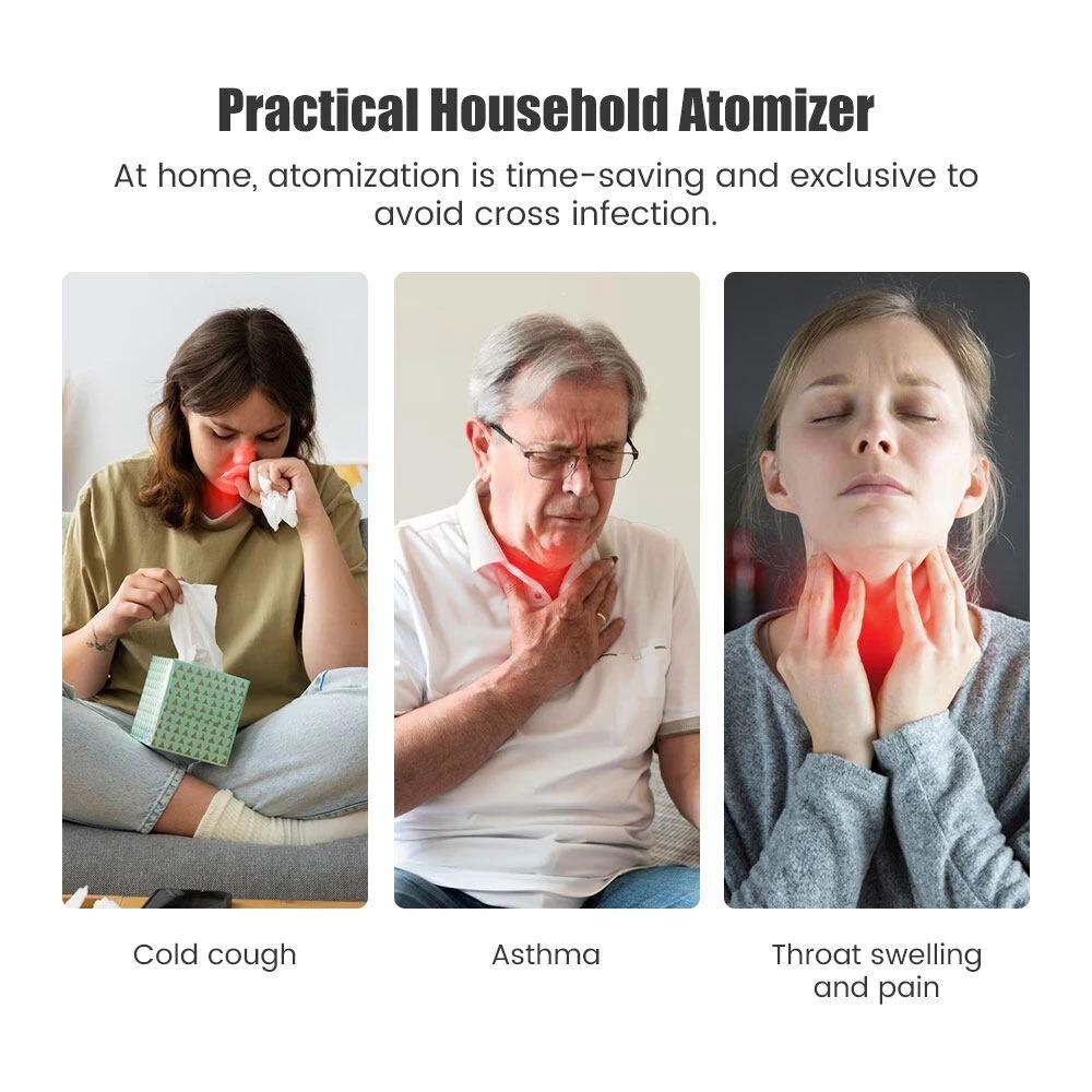 COD Authentic medical grade nebulizer portable rechargeable for asthma ...