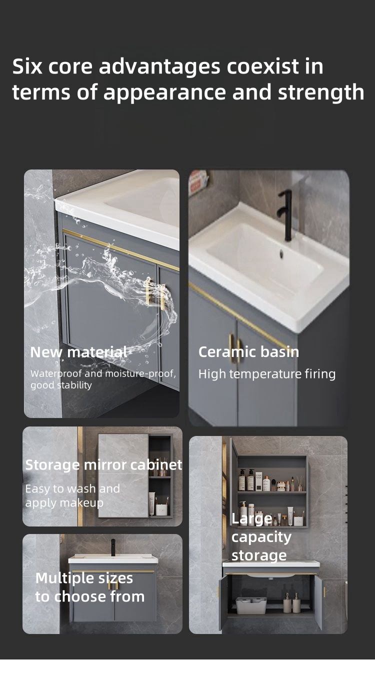 Lavatory Sink Complete Set Toilet Wash Basin Bathroom Sink With Cabinet ...