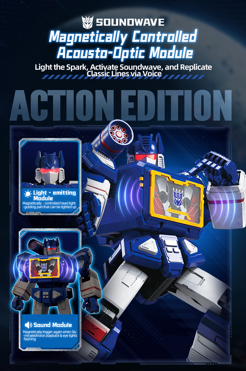 [NEW] Blokees Transformers Legend SOUNDWAVE Action Edition- AE03 ...