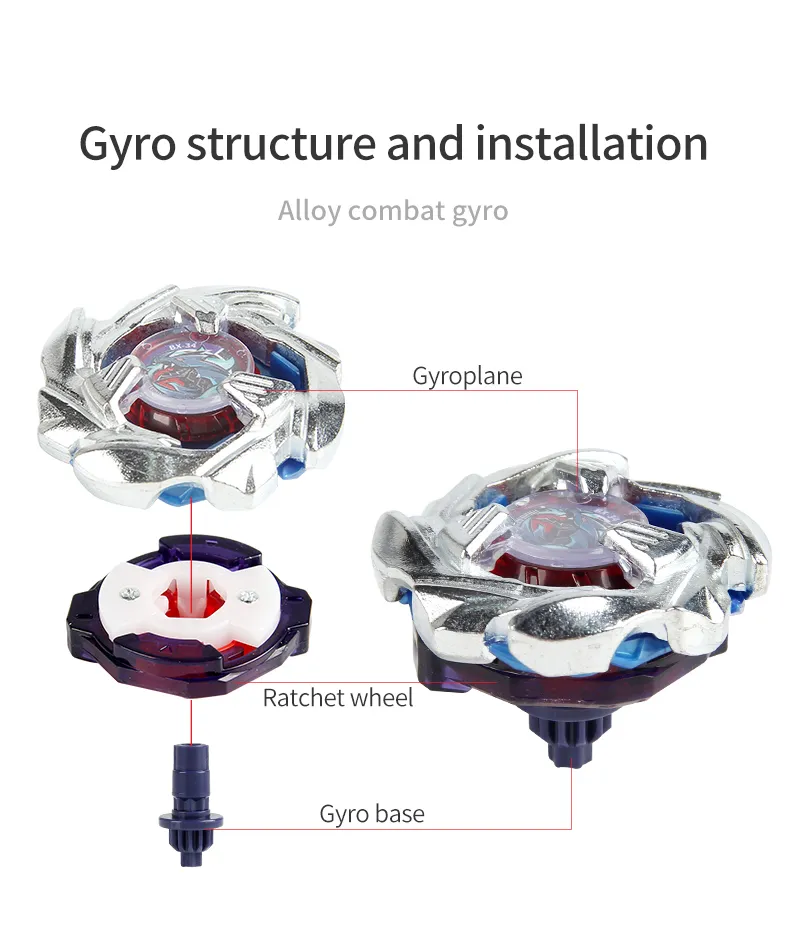 Beyblade X BX-34 Cobalt Dragoon, Left Spin Metal Battle Top with String ...