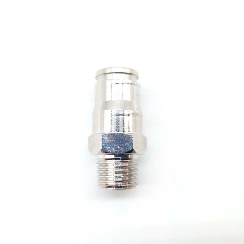 1/4'' NPT Brass Male Thread Straight Garden Water Connector Eco ...
