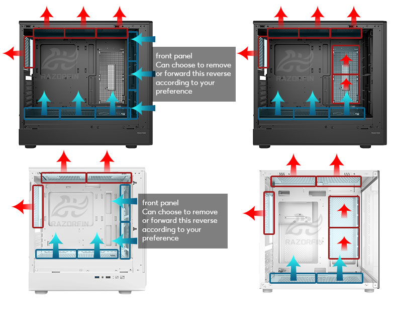 Prism 7ProX Fixed Speed Fan 120mm, 5V 3-Pin Motherboard ARGB light Sync ...