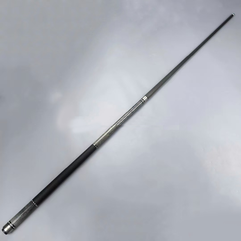 [TP371] Premium Plain Surface Billiard Cue Leather Grip Carbon Fiber ...