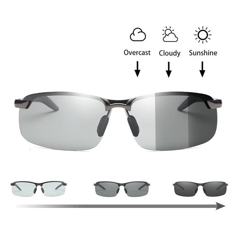 Sunglasses with 100% Polarized Smart Lenses That Change Color for ...