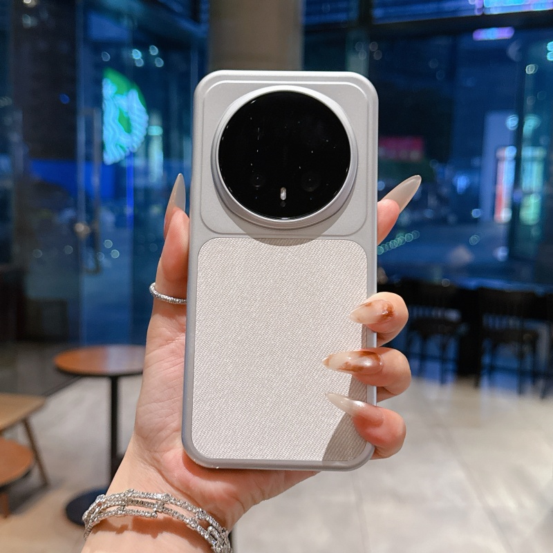 Linen Leather Case for Huawei Honor Magic 8 Pro Casing INS Hard PC ...