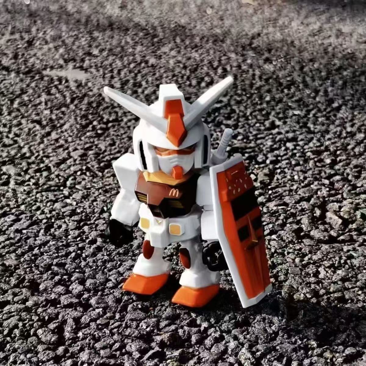 [Children Gift] X-78-2 Gundam Mini Figure - McDonald's Collaboration ...