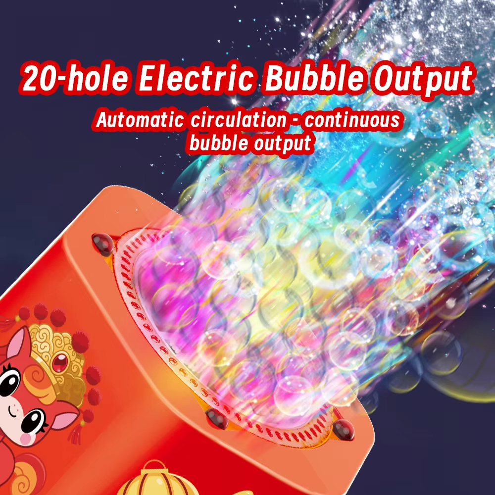 [Local Stock] 2026 New Automatic Firework Bubble Machine Blowing ...