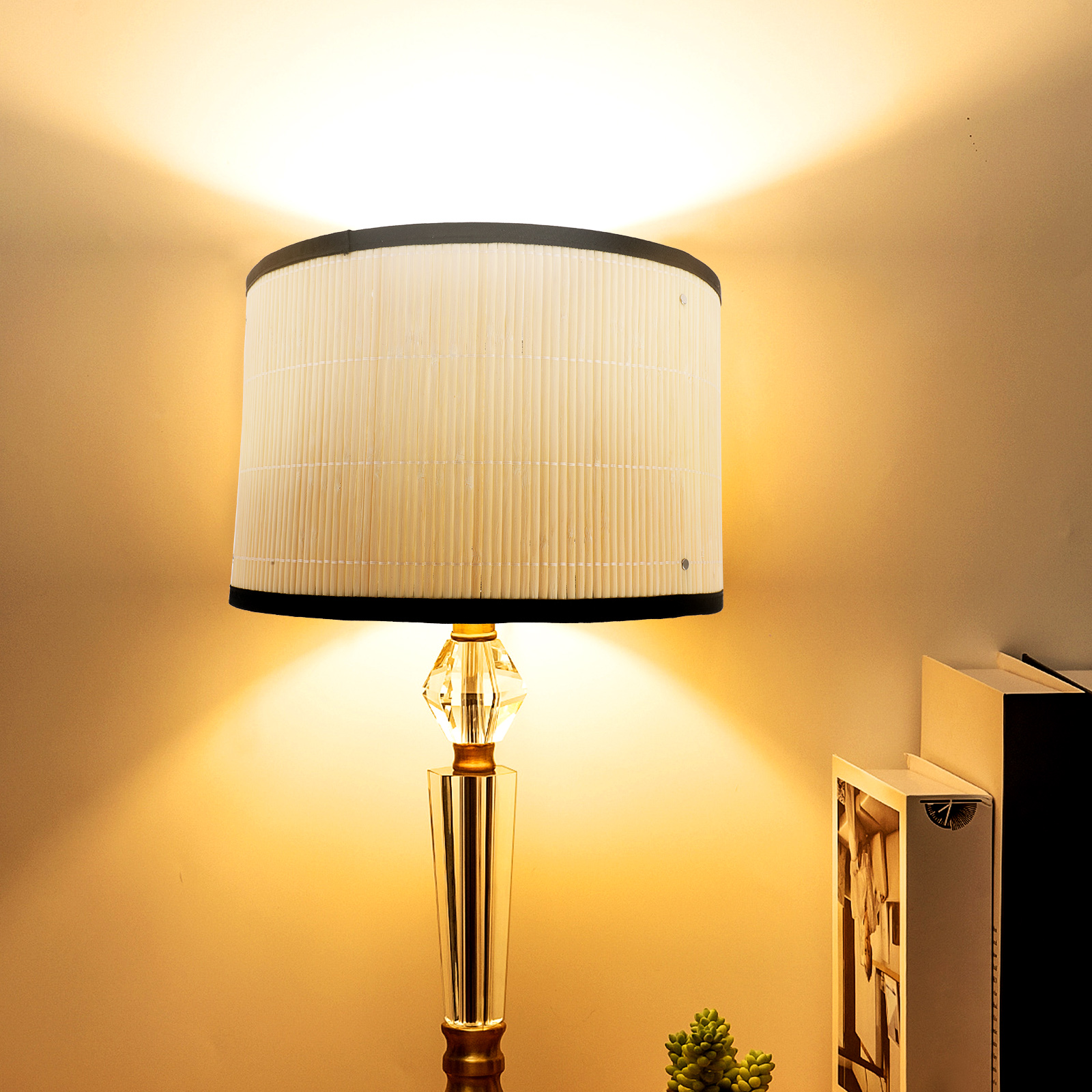 1Pack Protektadong Dilaw na Lampshade para sa Bumbilya, Panloob na ...