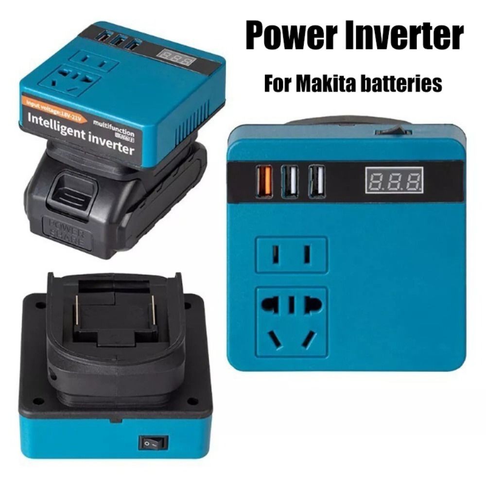 JOVIFY Lithium Battery Inverter, High Power DC 21V To 220V Battery ...