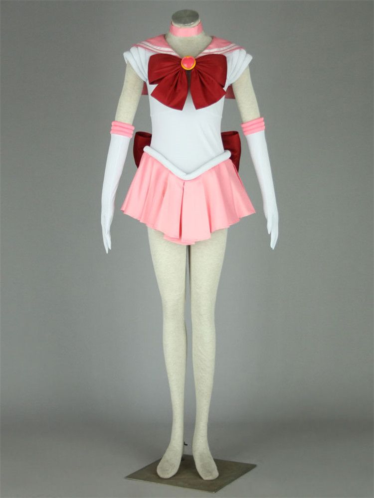 Sailor Chibi Moon Cosplay Costume Set - Chibiusa Usagi Small Lady ...