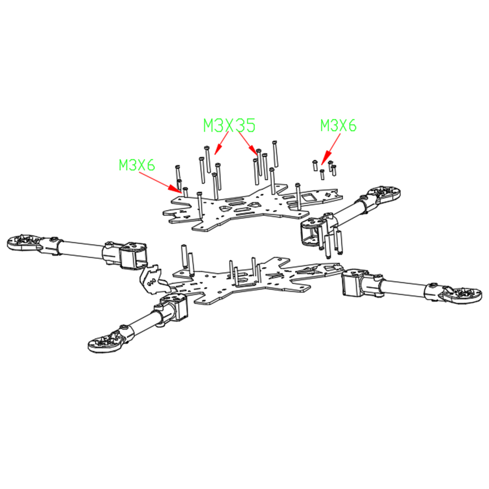 9IMOD FPV Freestyle Frame Kit Drone Fram 7/8/9/10/13/15inch Carbon ...