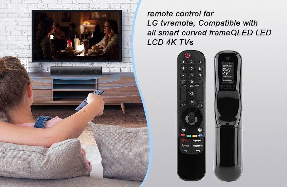 Voice Magic REMOTE TV LG ORIGINAL MR20GA MR21GA MR22GA AKB76039901 For ...