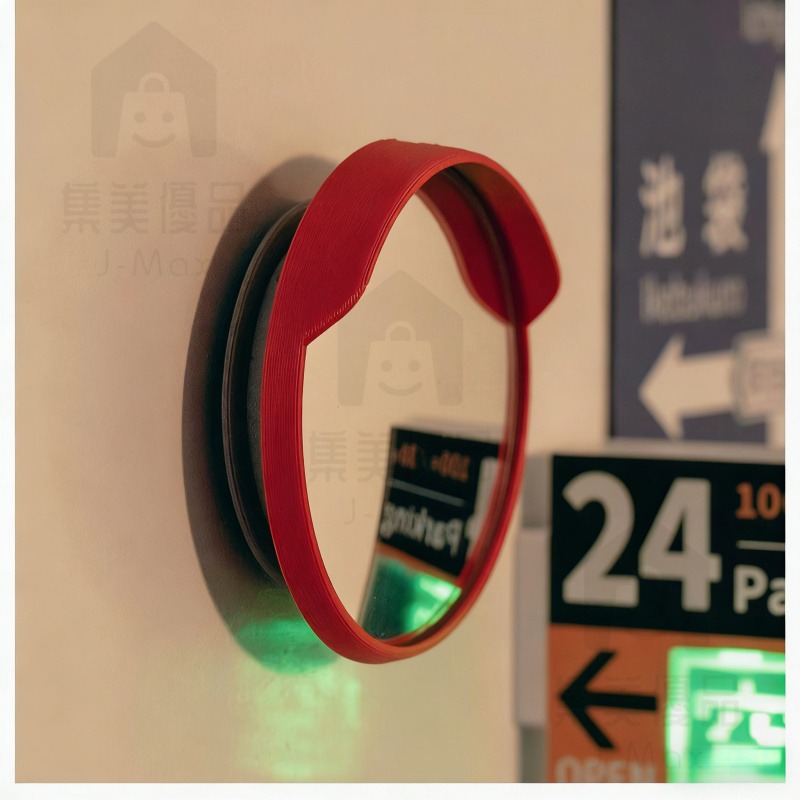 Convex Mirror Refrigerator Magnet Wide-angle lens Magnetic Sticker ...