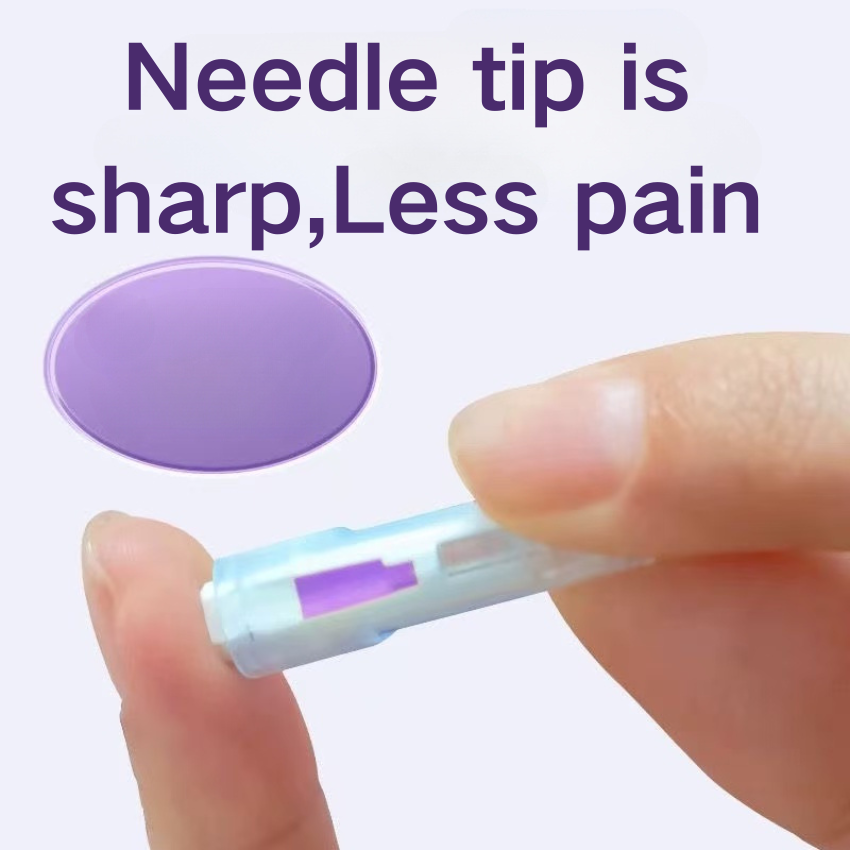 【No Need Pen】 50Pcs/100Pcs 28G Disposable Blood Collection Lancets Auto ...