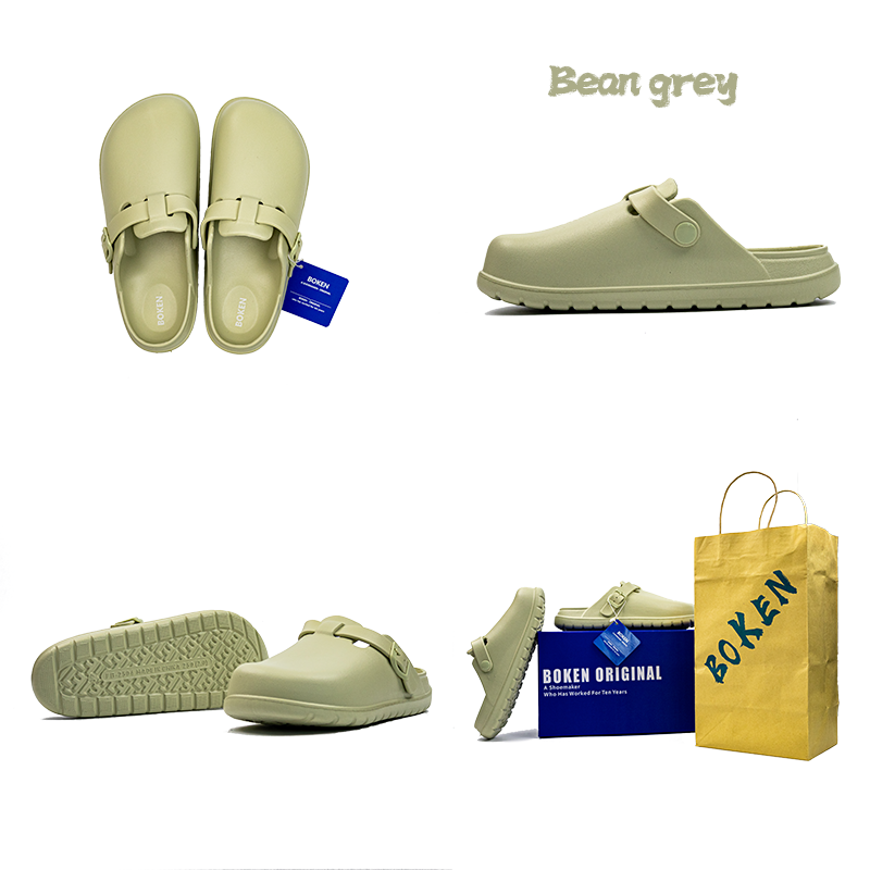 BOKEN EVA Clogs Slippers Sandals Unisex Mules Waterproof House Shoes ...
