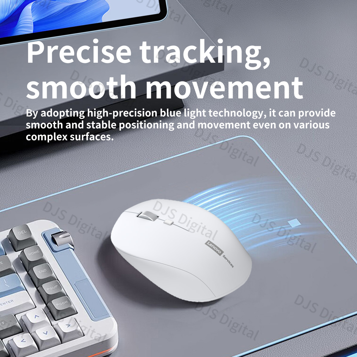 Lenovo Wireless mouse for pc Business Office Silent Operation Ergonomic ...