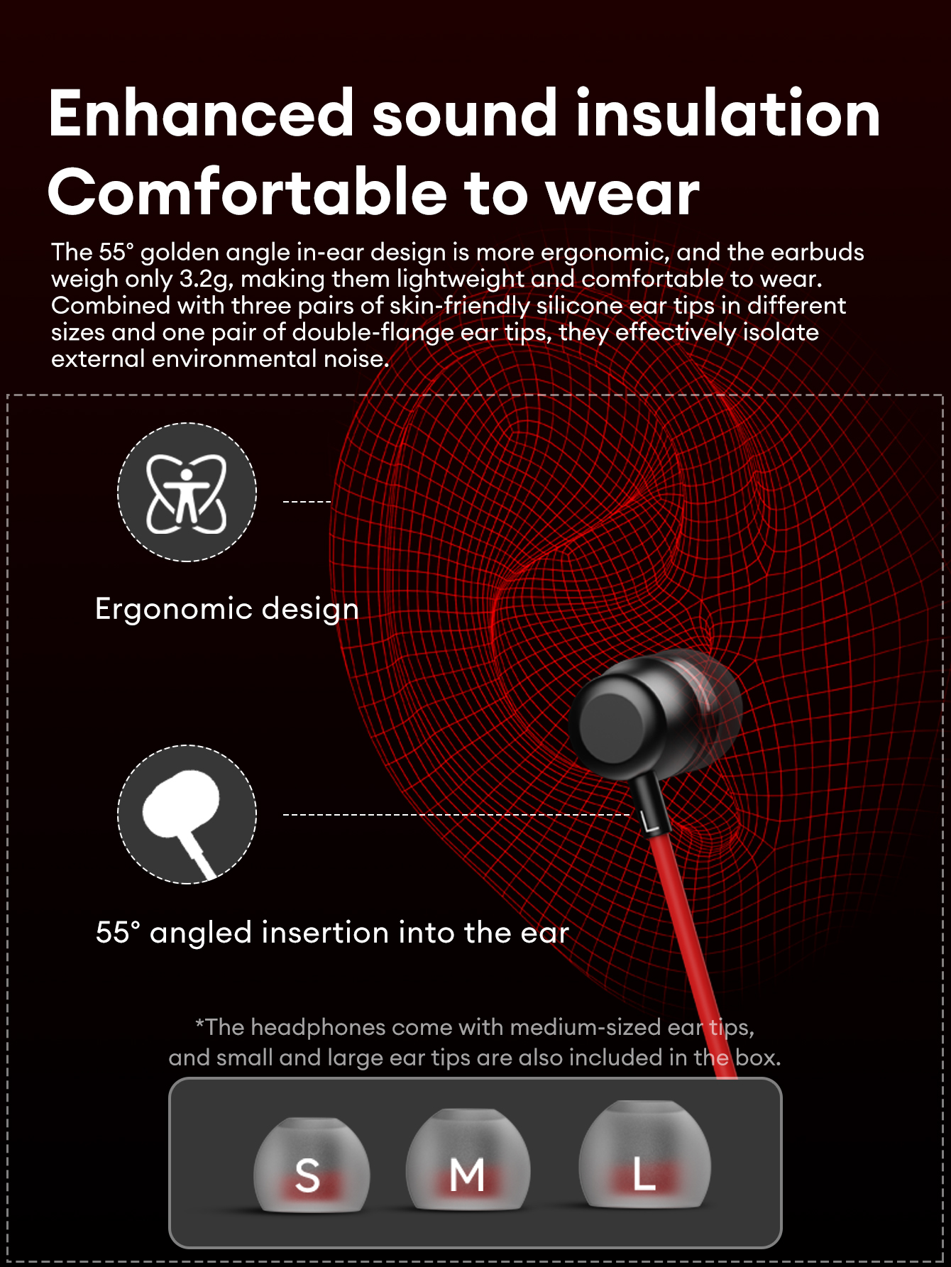 Lenovo YF38 Wired Earphones and In-Ear Gaming Headphones with 10mm ...