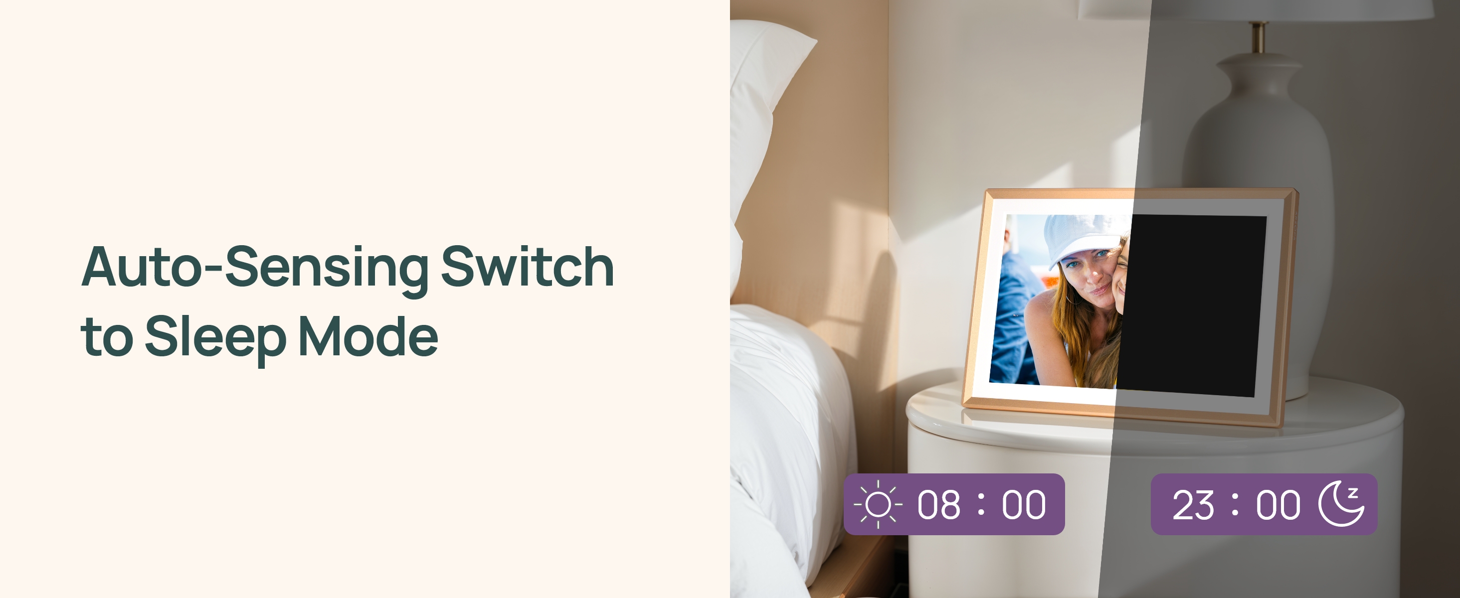 ARZOPA 14.0" WiFi Metal Digital Picture Frame, HD IPS Touch Screen ...