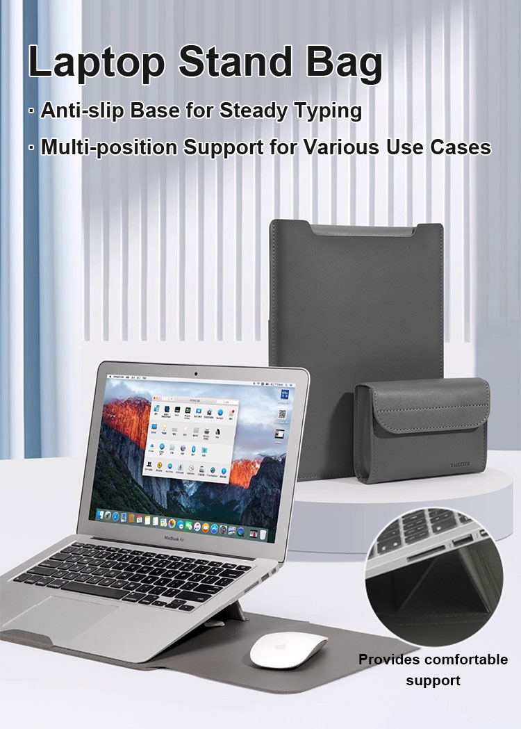 Multi inch Laptop Pouch Waterproof Laptop Case With Bracket Laptop Bag ...